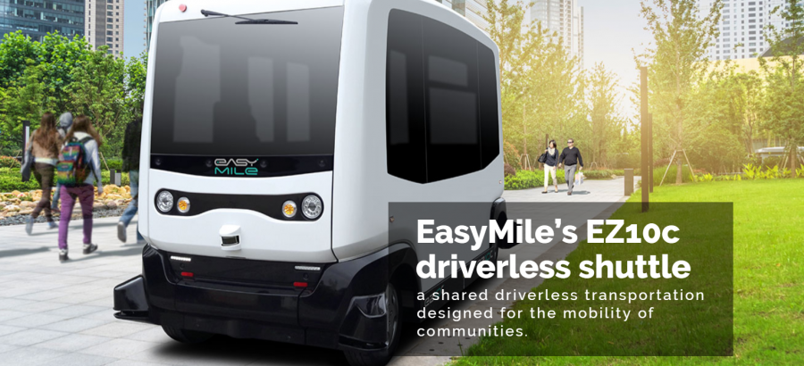 全AI自動上路！來自法國新創EasyMile打造的無人小巴有何魅力？ | Meet創業小聚