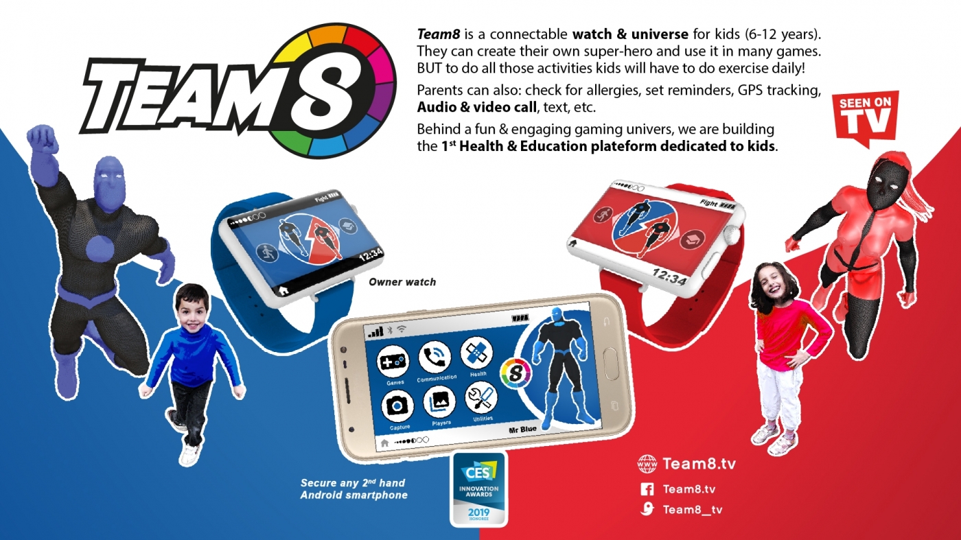 Team8 promises to fight childhood obesity with its hero watch | Meet Global